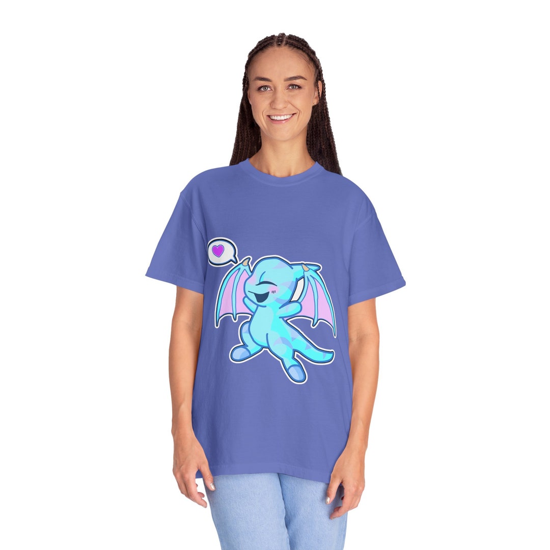 Neopets Striped Shoyru- Unisex Garment-dyed T-shirt - Etsy