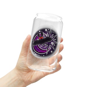 Chibi Moth Man / Cryptid - Sipper Glass, 16oz - Etsy
