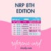 NRP 9th Ed. Badge Reference Card | Neonatal Resuscitation Protocol ...