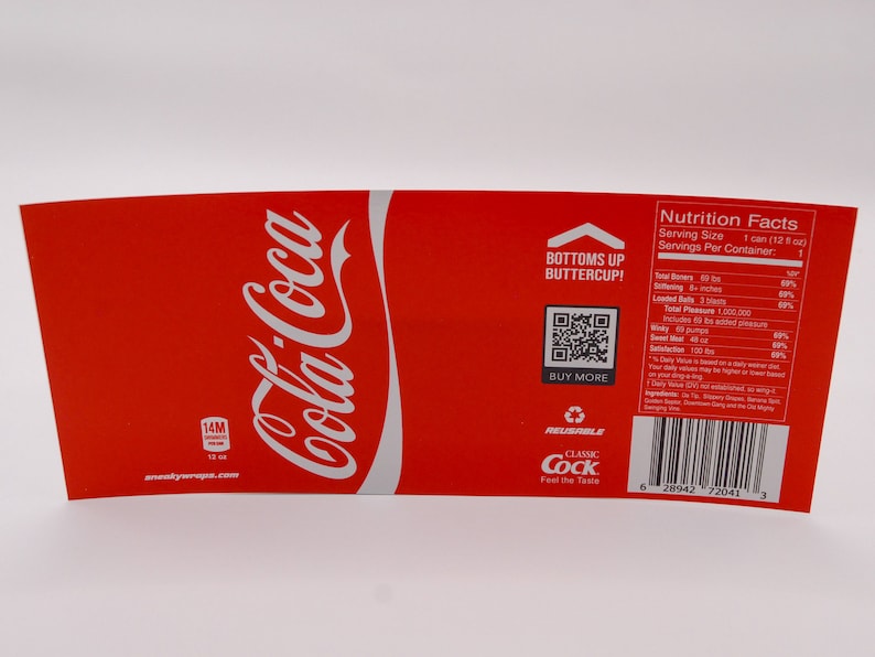 Cola-coca - the Frisky Cola | 12oz / 350ml Reusable Beverage & Beer Can ...