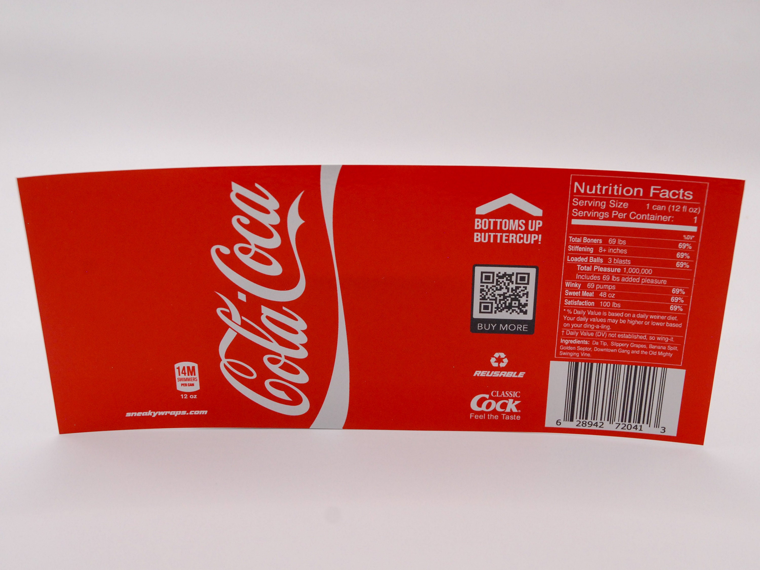 Cola-coca - the Frisky Cola | 12oz / 350ml Reusable Beverage & Beer Can ...