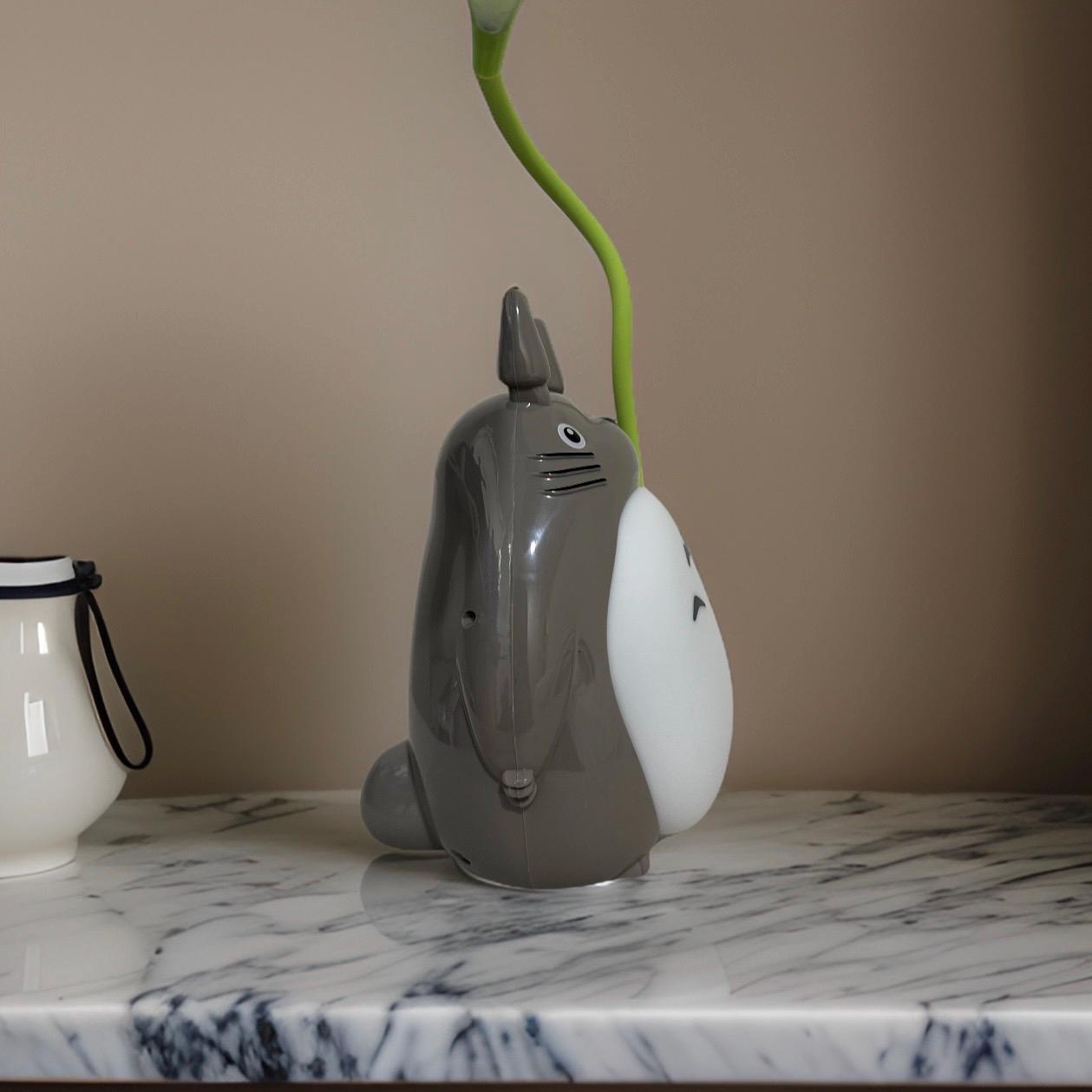 Totoro Modern Ghibli Figurine Kawaii Night Light Bedroom Lamp Studio ...