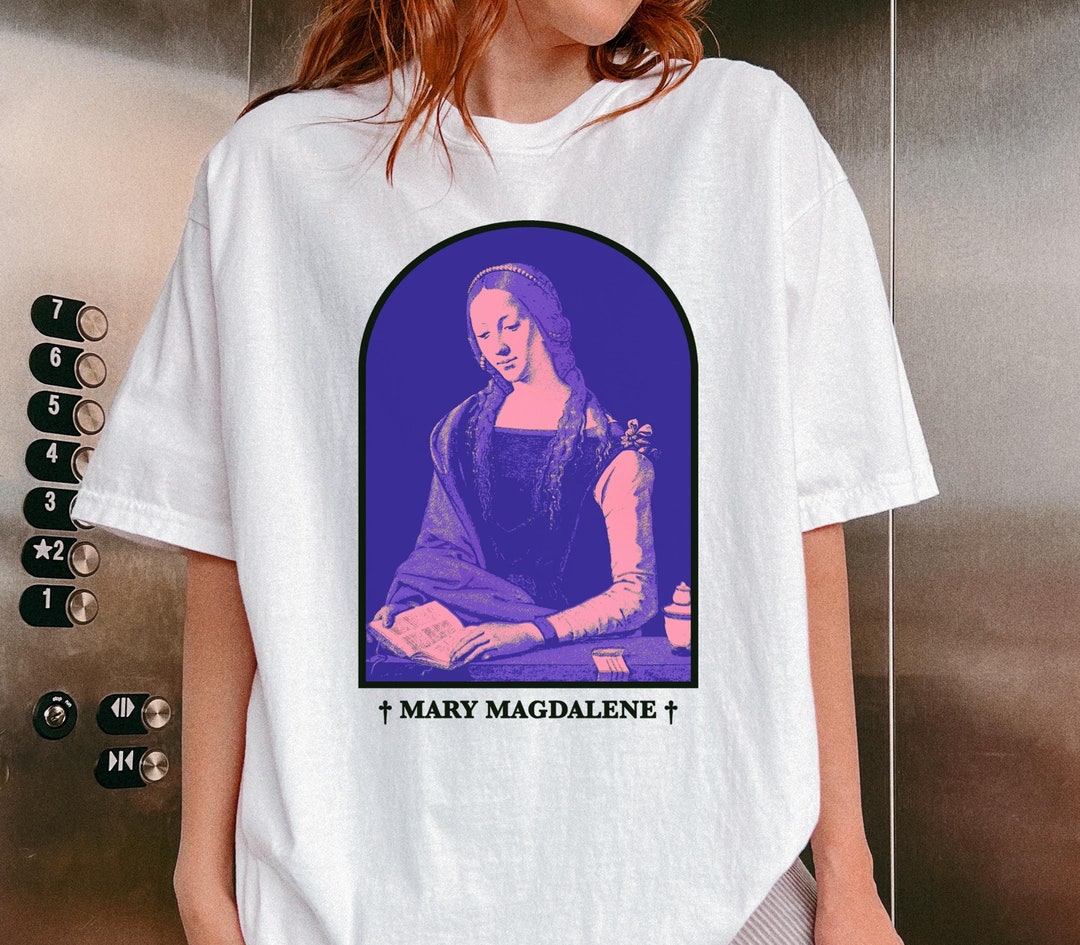 Mary Magdalene Tshirt / Christ Mother Mary Spiritual Mystical Saint ...