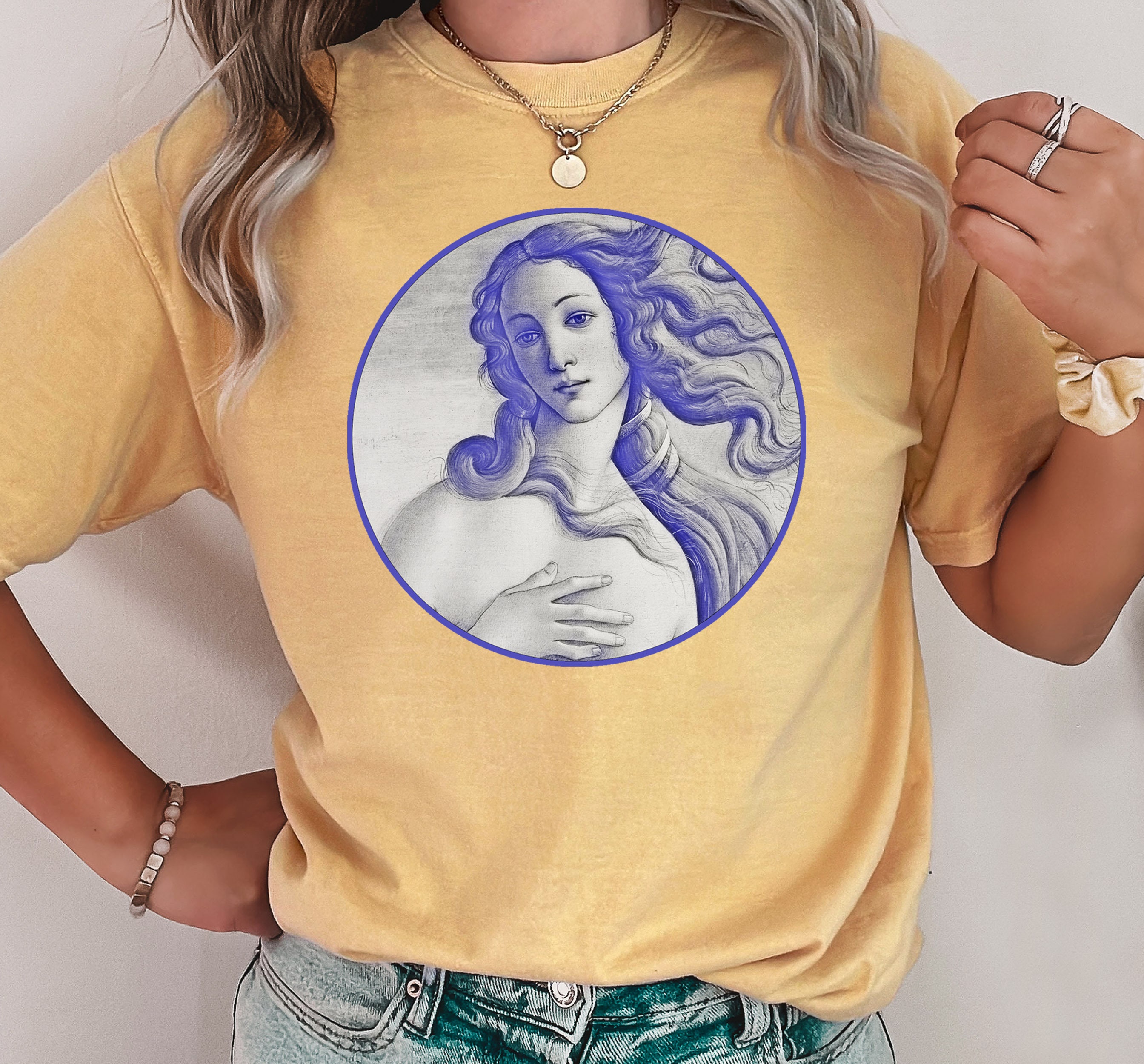 Venus Tshirt / Botticelli the Birth of Venus Light Academia Goddess Art ...