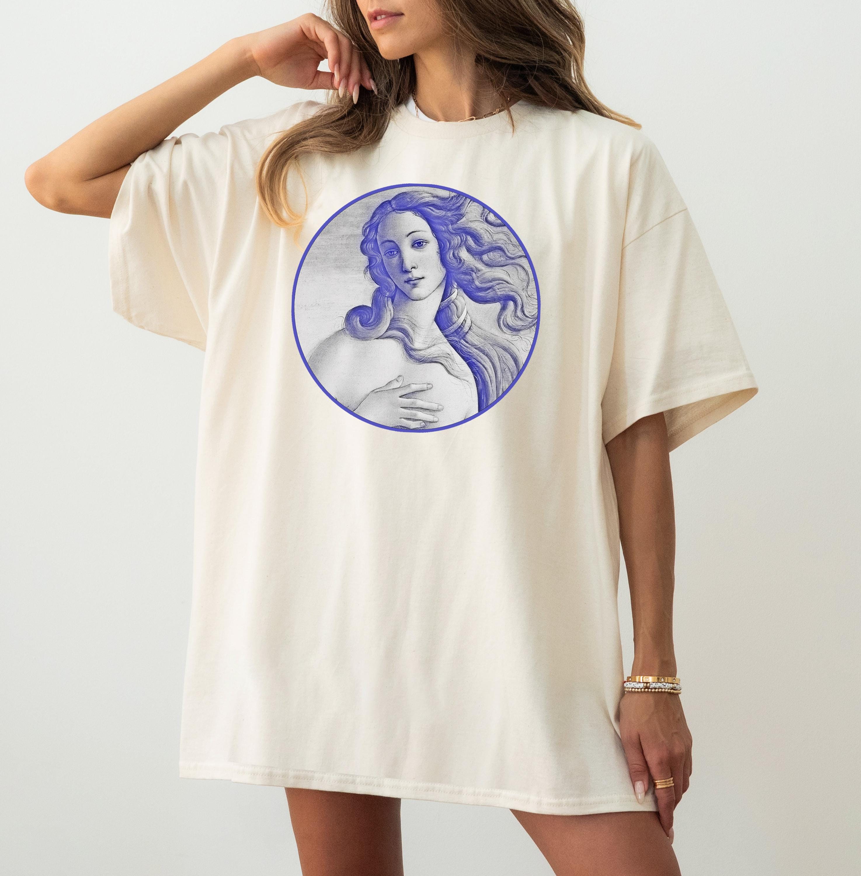 Venus Tshirt / Botticelli the Birth of Venus Light Academia Goddess Art ...
