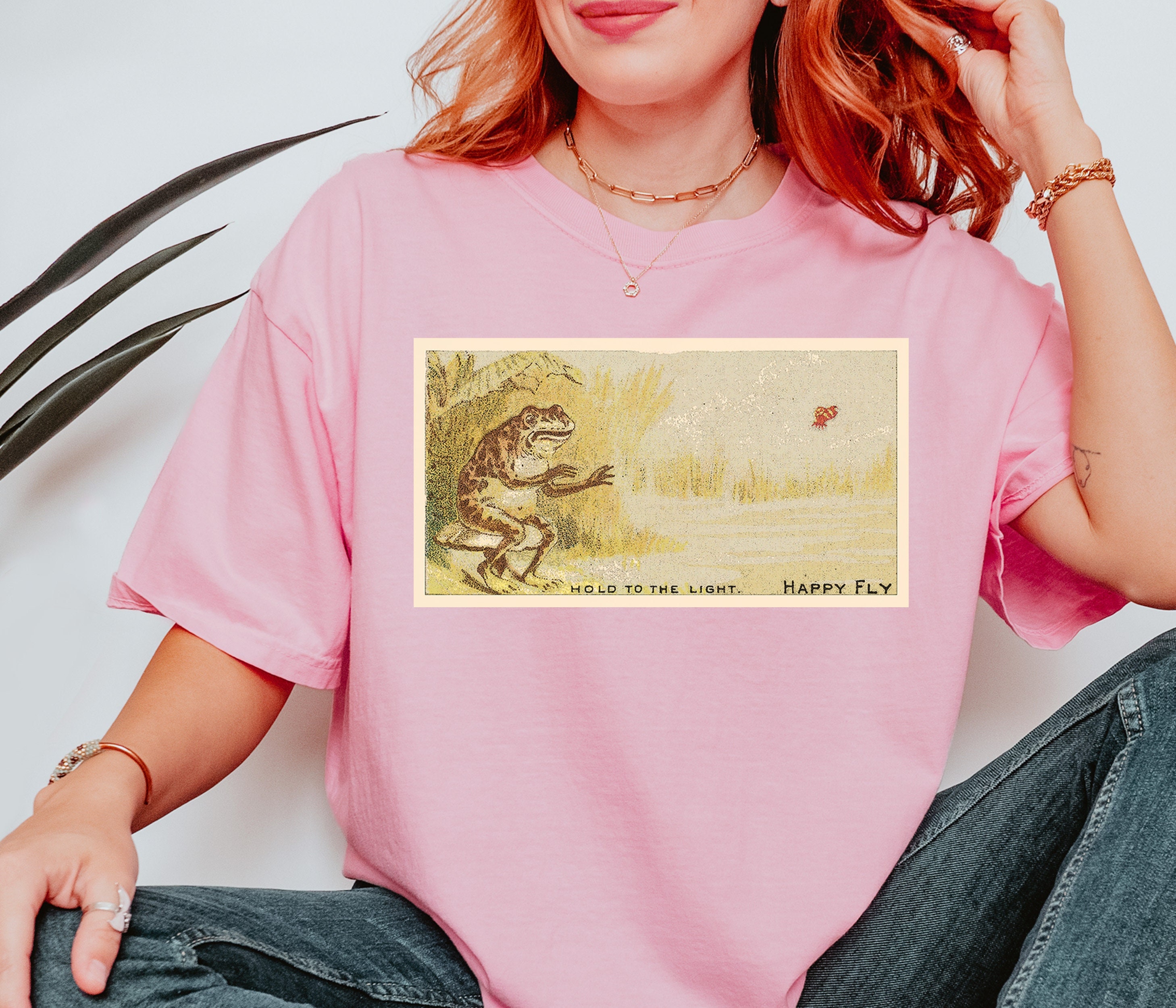 Storybook Toad Tshirt / Vintage Art Aesthetic Cute Funny Positive Happy ...