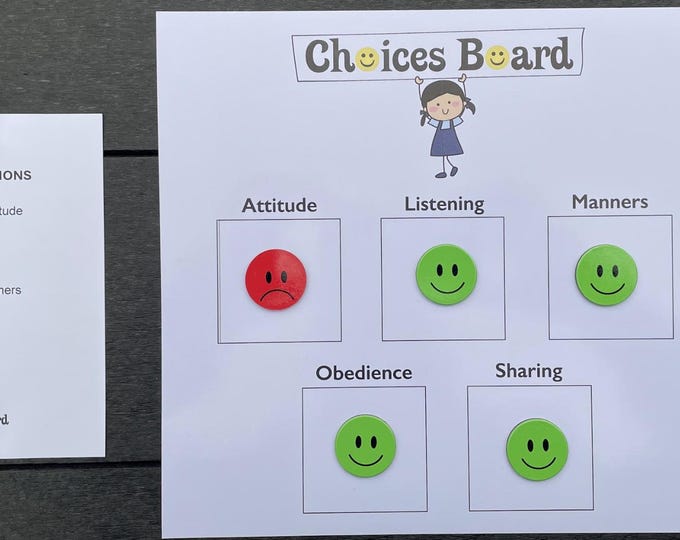 My Choice Board Communication Visual Support Visual Aid for Asd/adhd ...