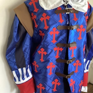Volo Like Baldur's Gate 3 Costume Jacket, Breeches & Hat, Royal Blue ...