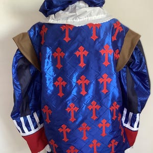 Volo Like Baldur's Gate 3 Costume Jacket, Breeches & Hat, Royal Blue ...