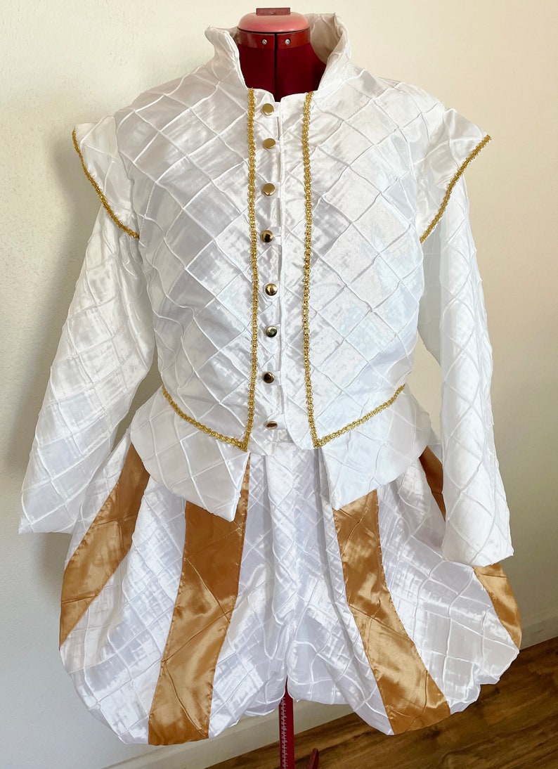 Elizabethan Renaissance Shakespeare Doublet Slops/breeches Hat, Your ...