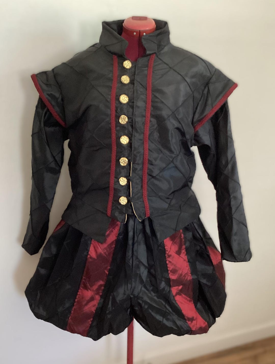 Elizabethan Renaissance Tudor Shakespearean Doublet Slops/breeches and ...