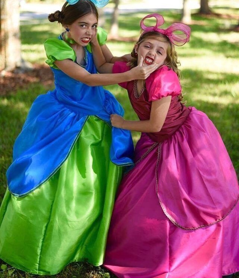 Anastasia Cinderella Step Sister Costume Dress Gown Wicked Stepsister ...