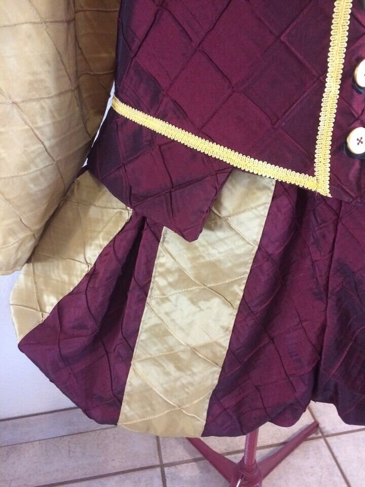 Elizabethan Renaissance Tudor Shakespeare Doublet Slops/breeches Hat ...