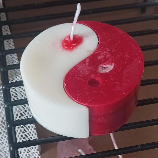 Yin Yang Candle - Etsy