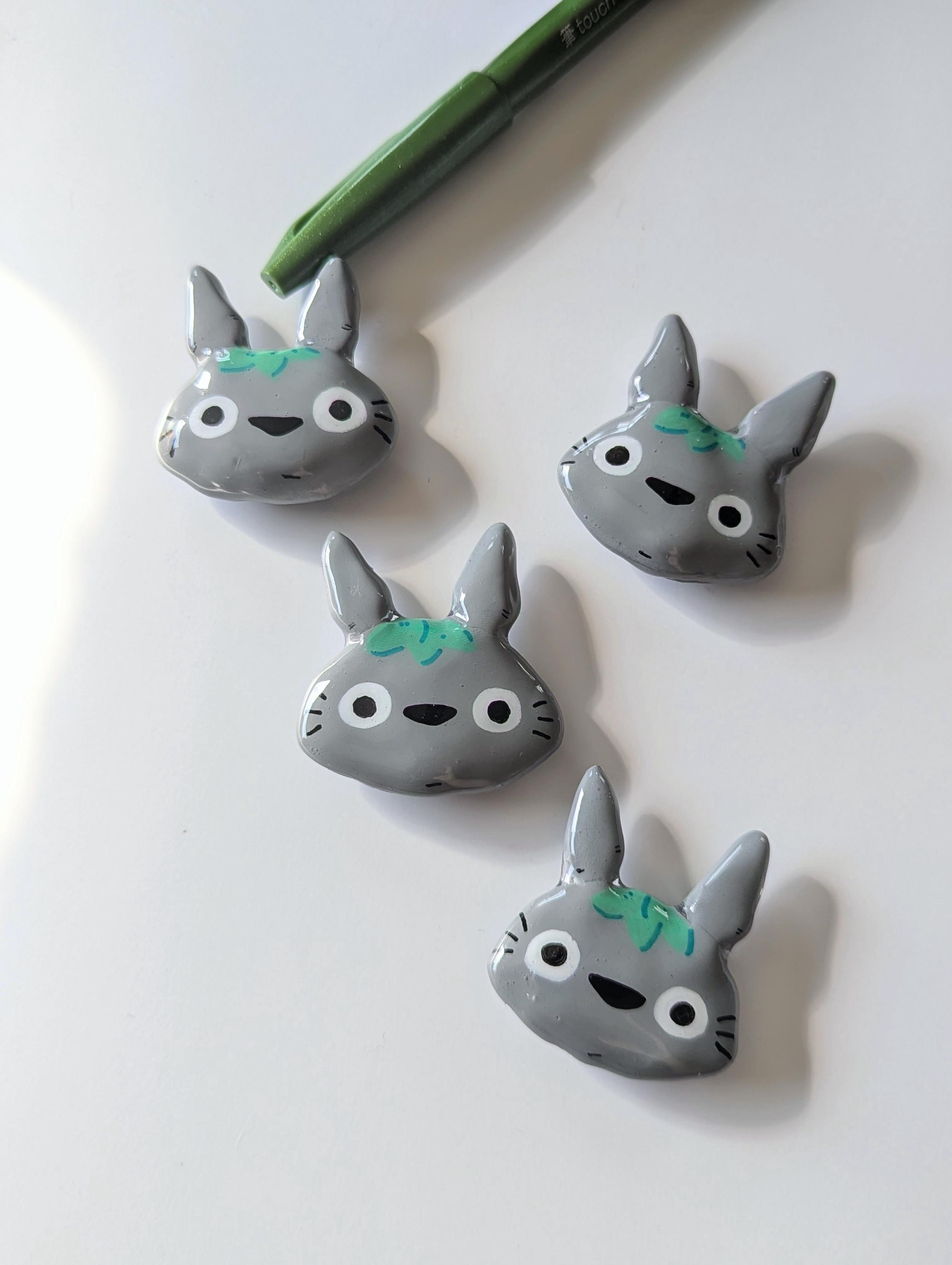 Studio Ghibli Magnet //clay Magnets // Howl's Moving Castle // Spirited ...