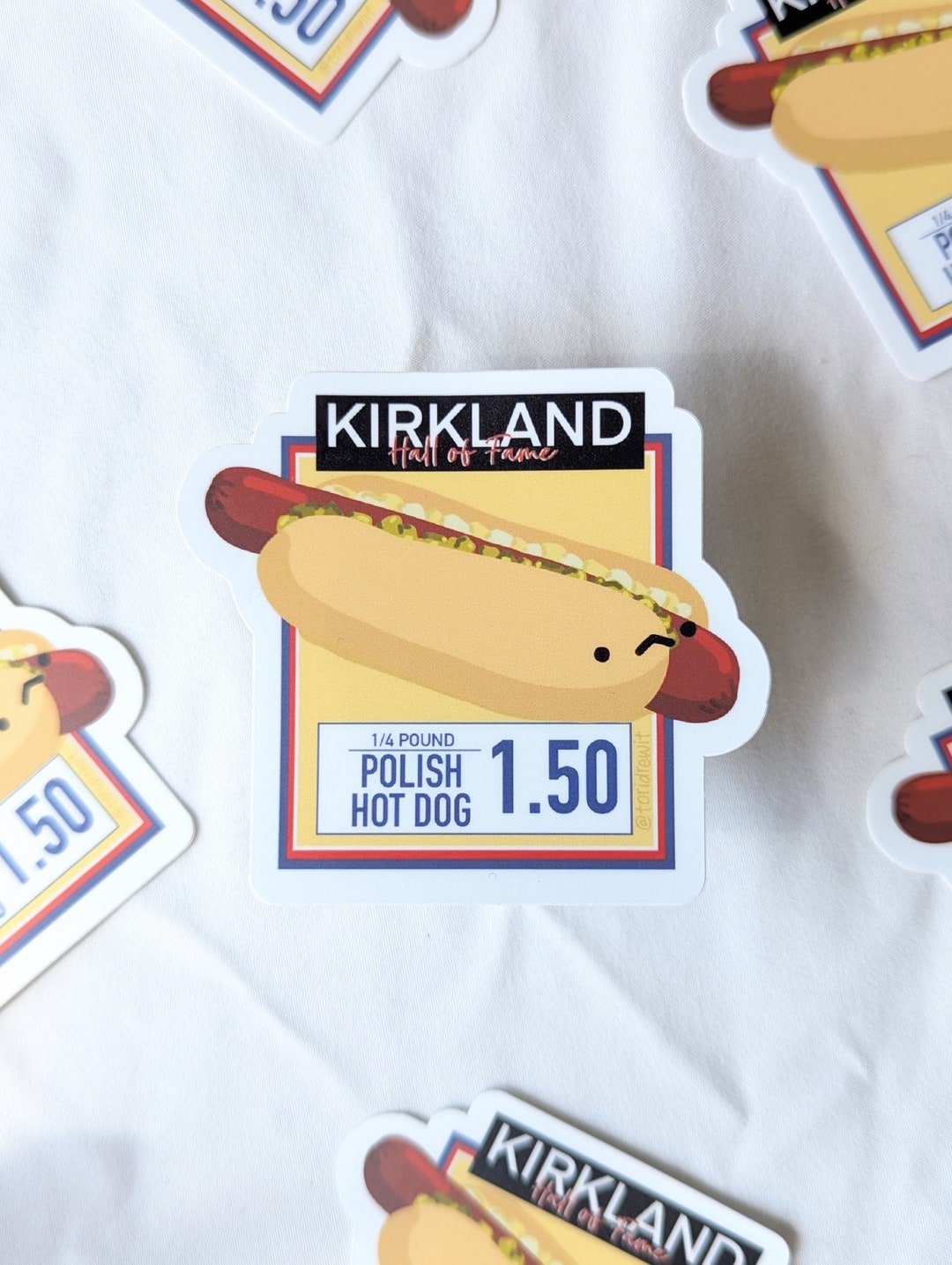 Costco Sticker // Vinyl Sticker // Costco Hot Dog // Hot Dog Sticker ...