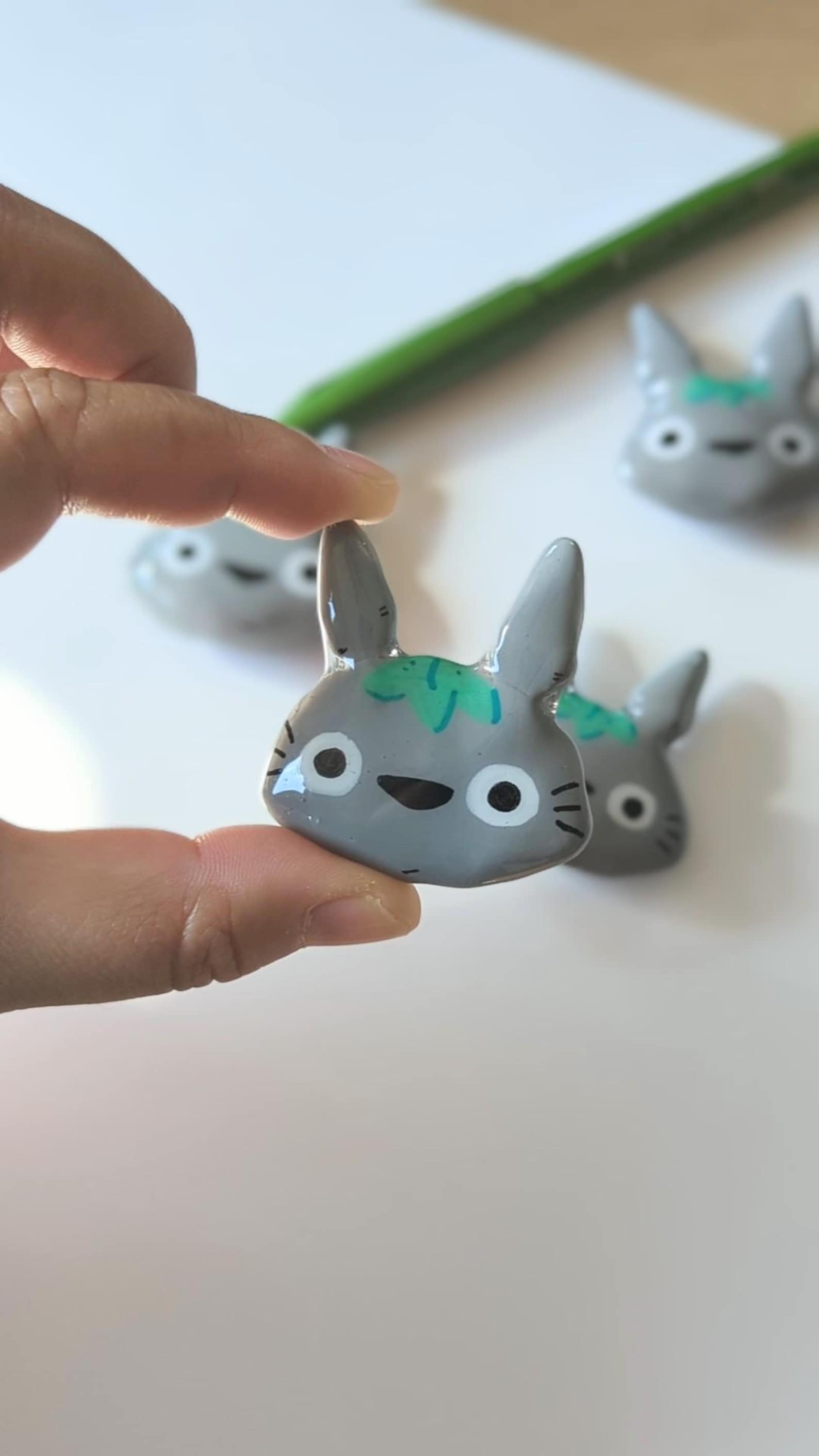 Studio Ghibli Magnet //clay Magnets // Howl's Moving Castle // Spirited ...
