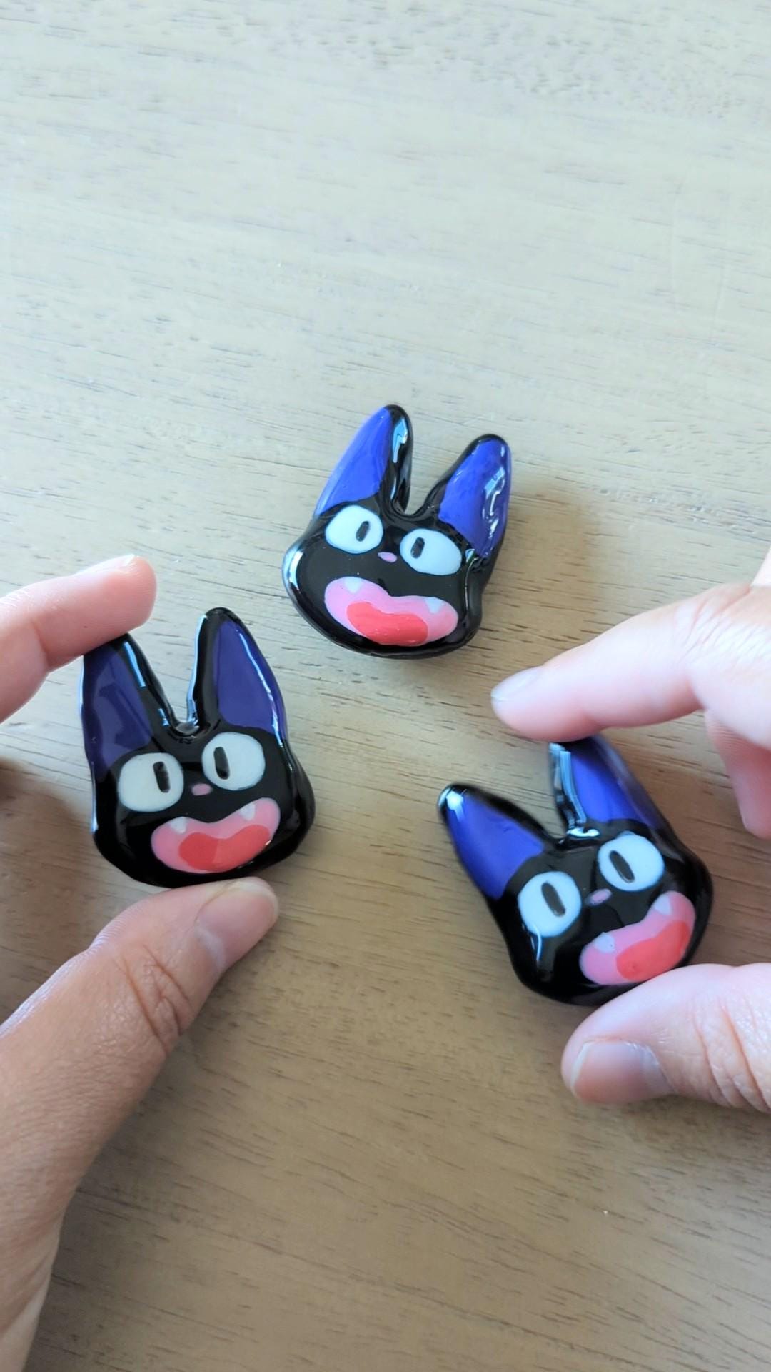 Studio Ghibli Magnet //clay Magnets // Howl's Moving Castle // Spirited ...