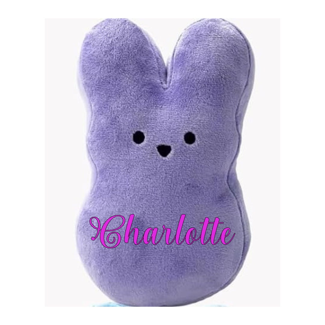 Peeps Plush (inspired), Easter Bunny Peeps, Personalized - Etsy