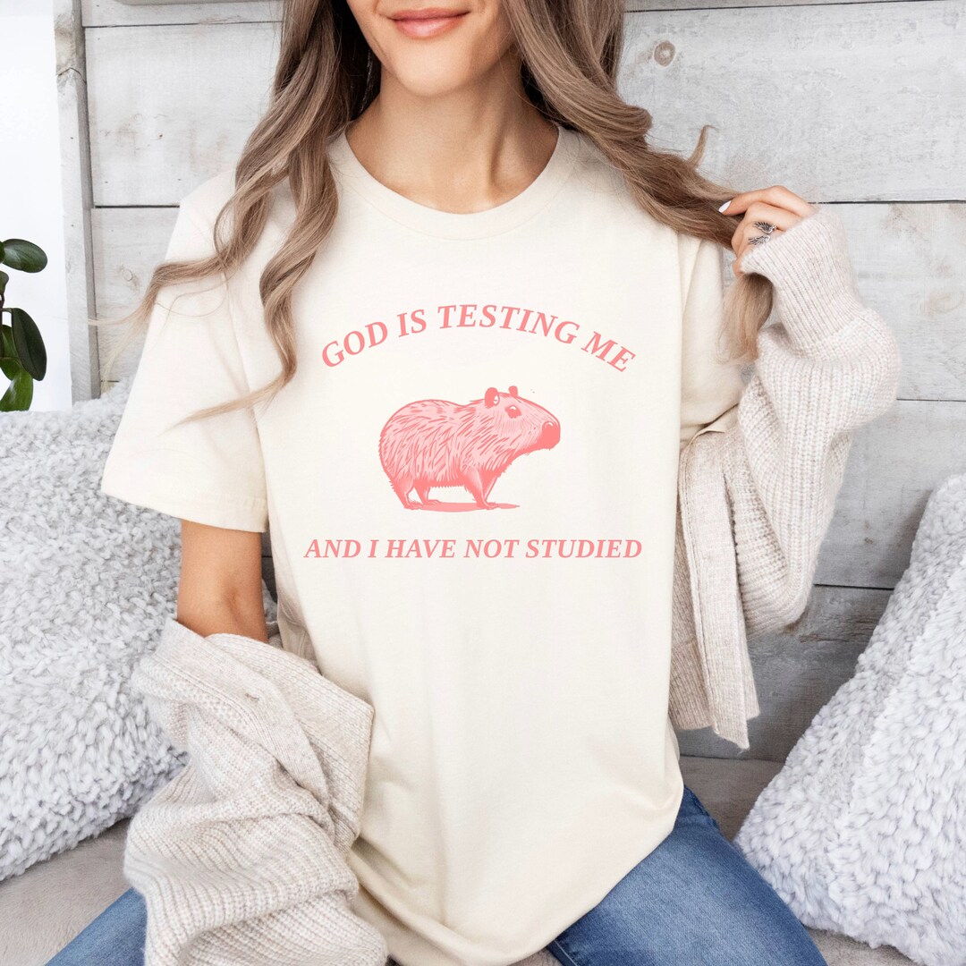 Capybara Shirt, Funny Capybara Tee, Shirts That Go Hard, Capybara Lover ...
