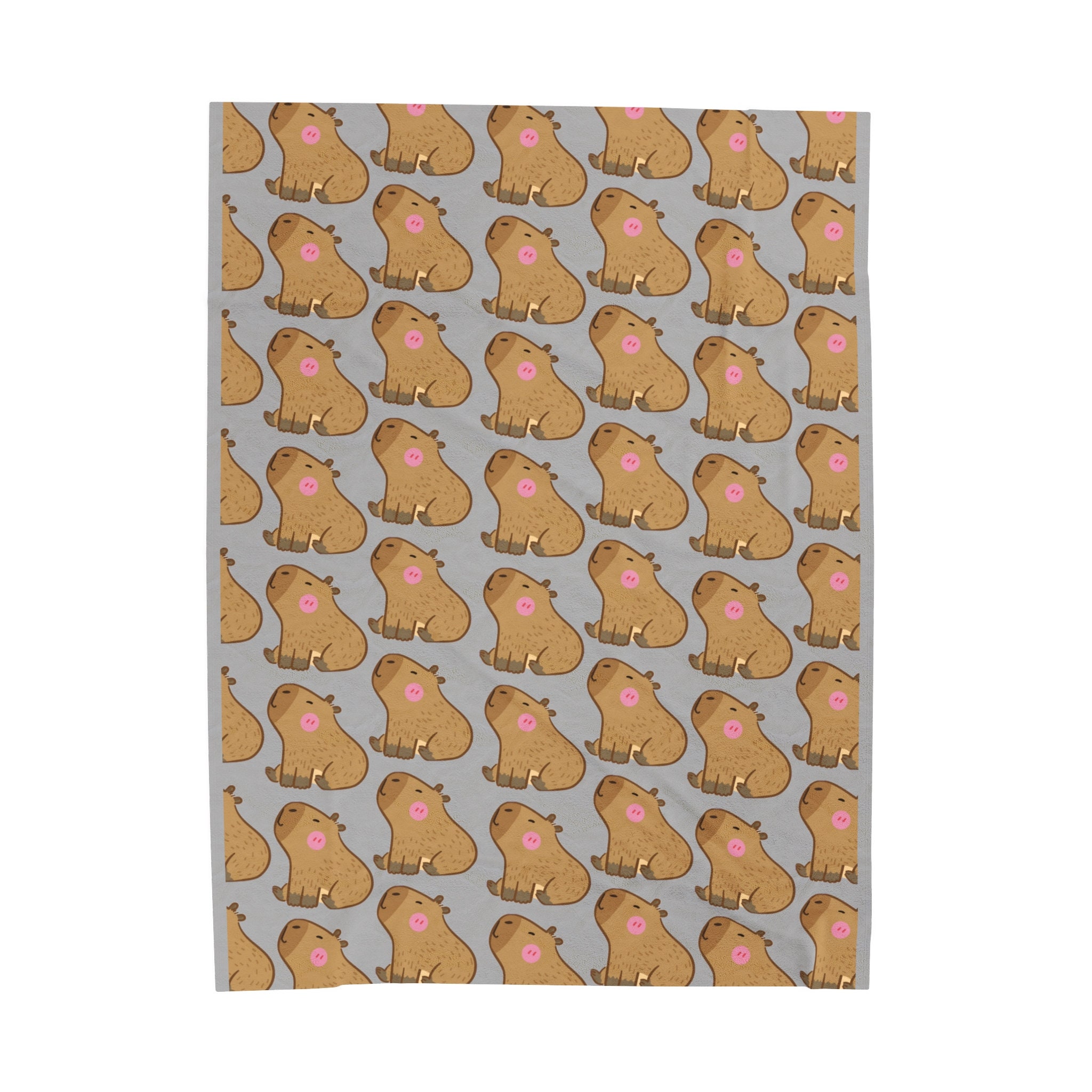 Capybara Plush Blanket Best Chunky Blanket for Blanket Ladder and ...