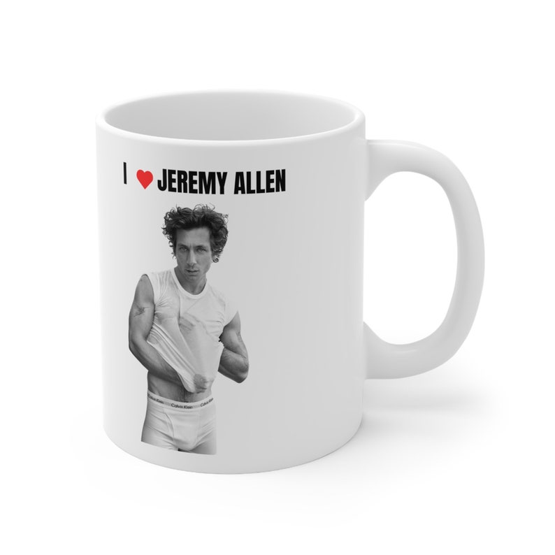 Jeremy Allen White Calvin Klein 2024 Mug Jeremy Allen Mug Calvin Klein ...
