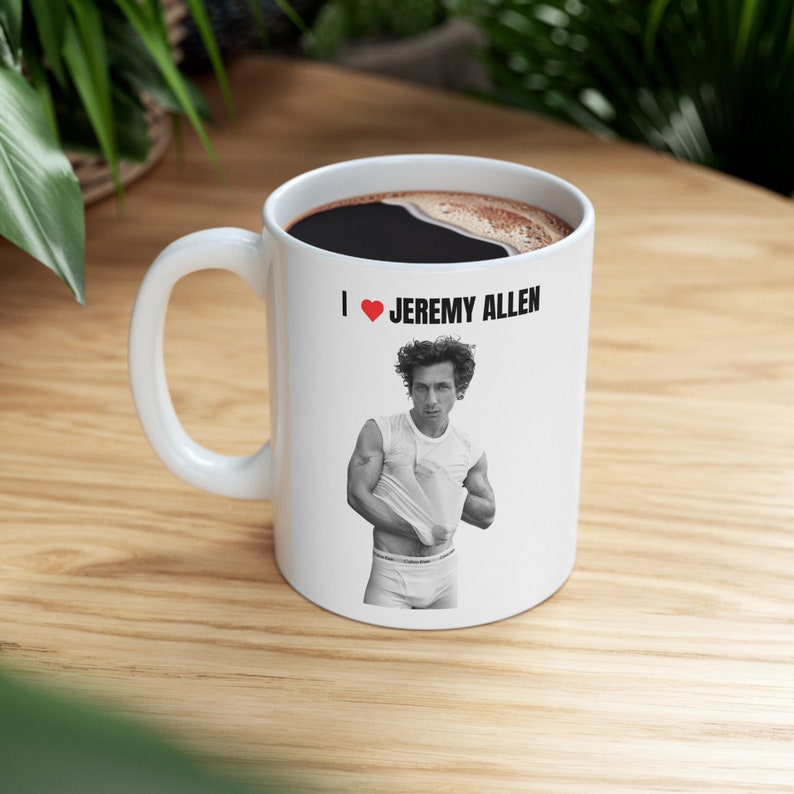 Jeremy Allen White Calvin Klein 2024 Mug Jeremy Allen Mug Calvin Klein ...
