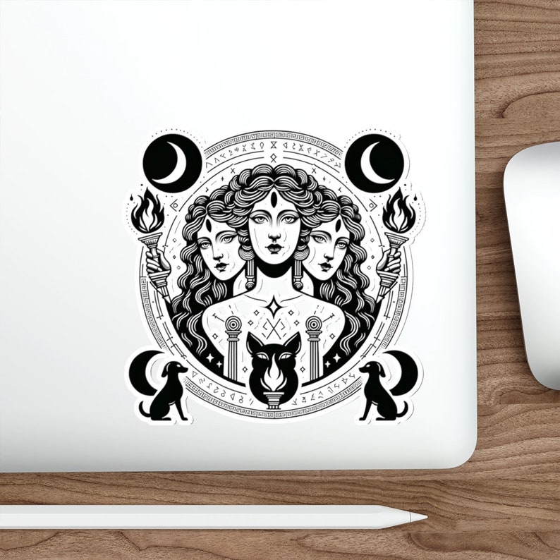 Hecate Die-cut Stickers Weather-resistant Vinyl Decals Indoor & Outdoor ...
