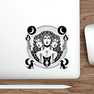 Hecate Die-cut Stickers Weather-resistant Vinyl Decals Indoor & Outdoor ...