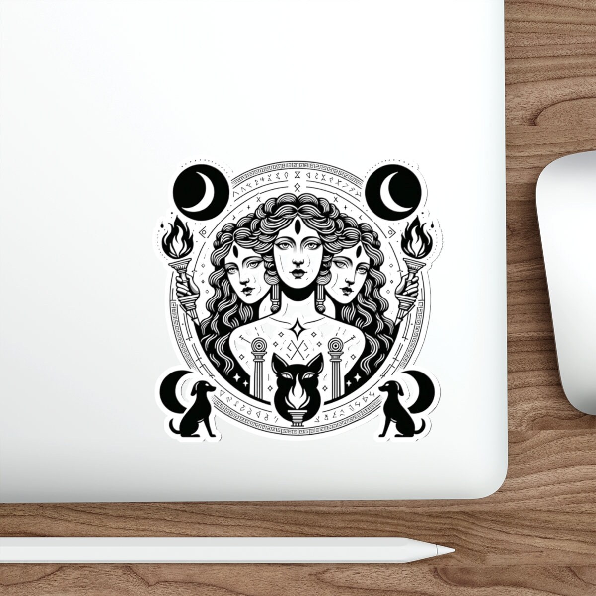 Hecate Die-cut Stickers Weather-resistant Vinyl Decals Indoor & Outdoor ...