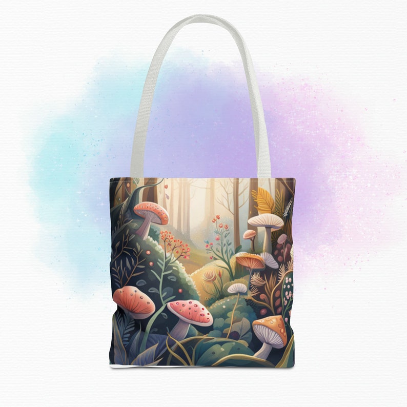 Cottagecore Custom Tote Bag Forestcore Art Limited Edition - Etsy