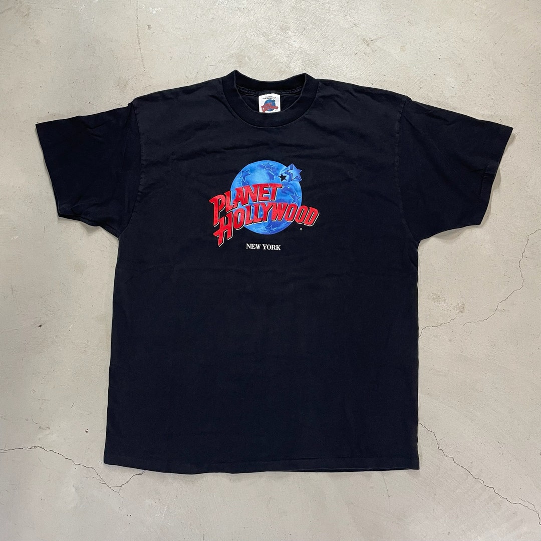 Vintage 1990s Planet Hollywood New York T-shirt - XL - Etsy