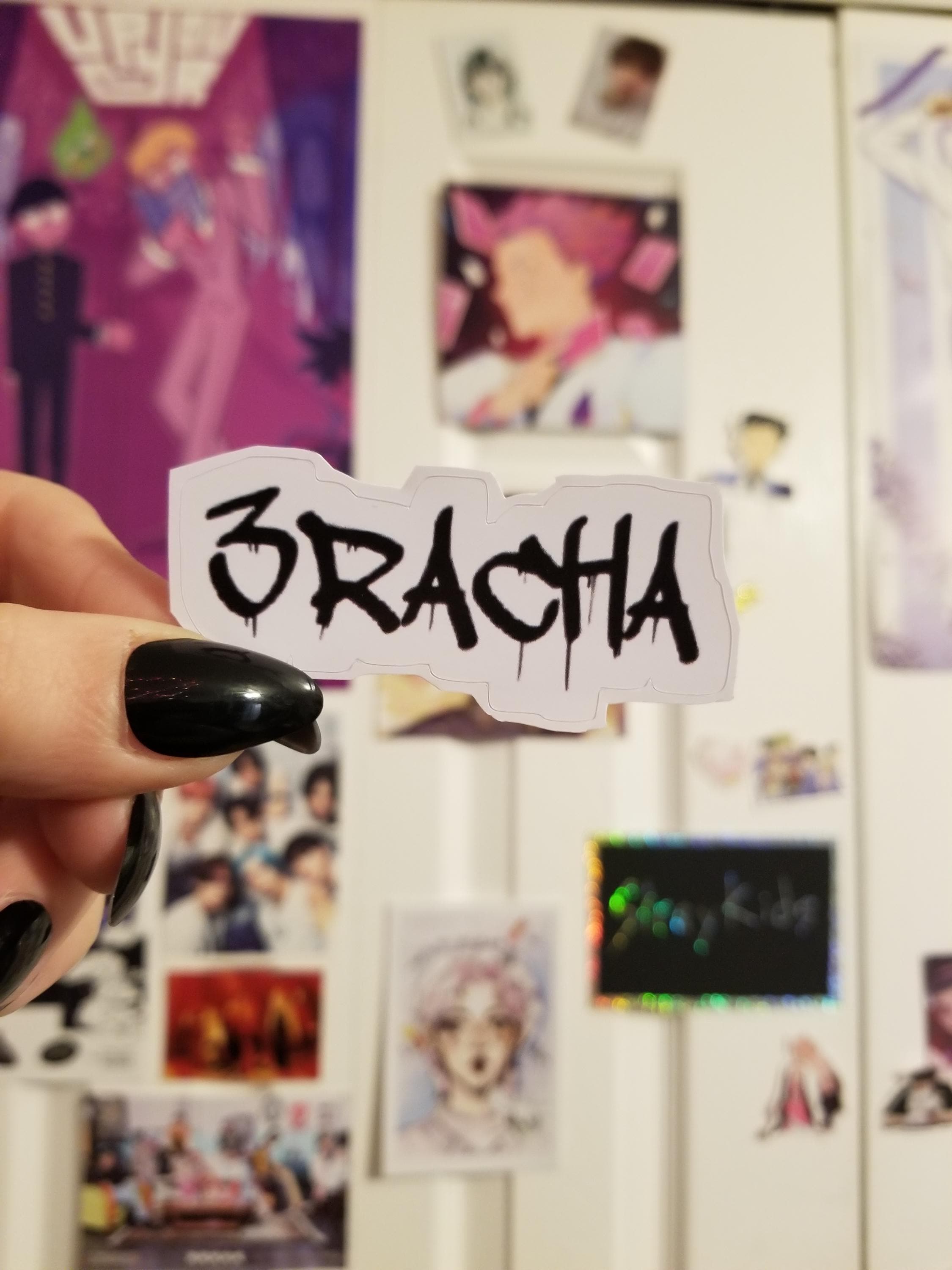 3RACHA Logo Sticker - Etsy