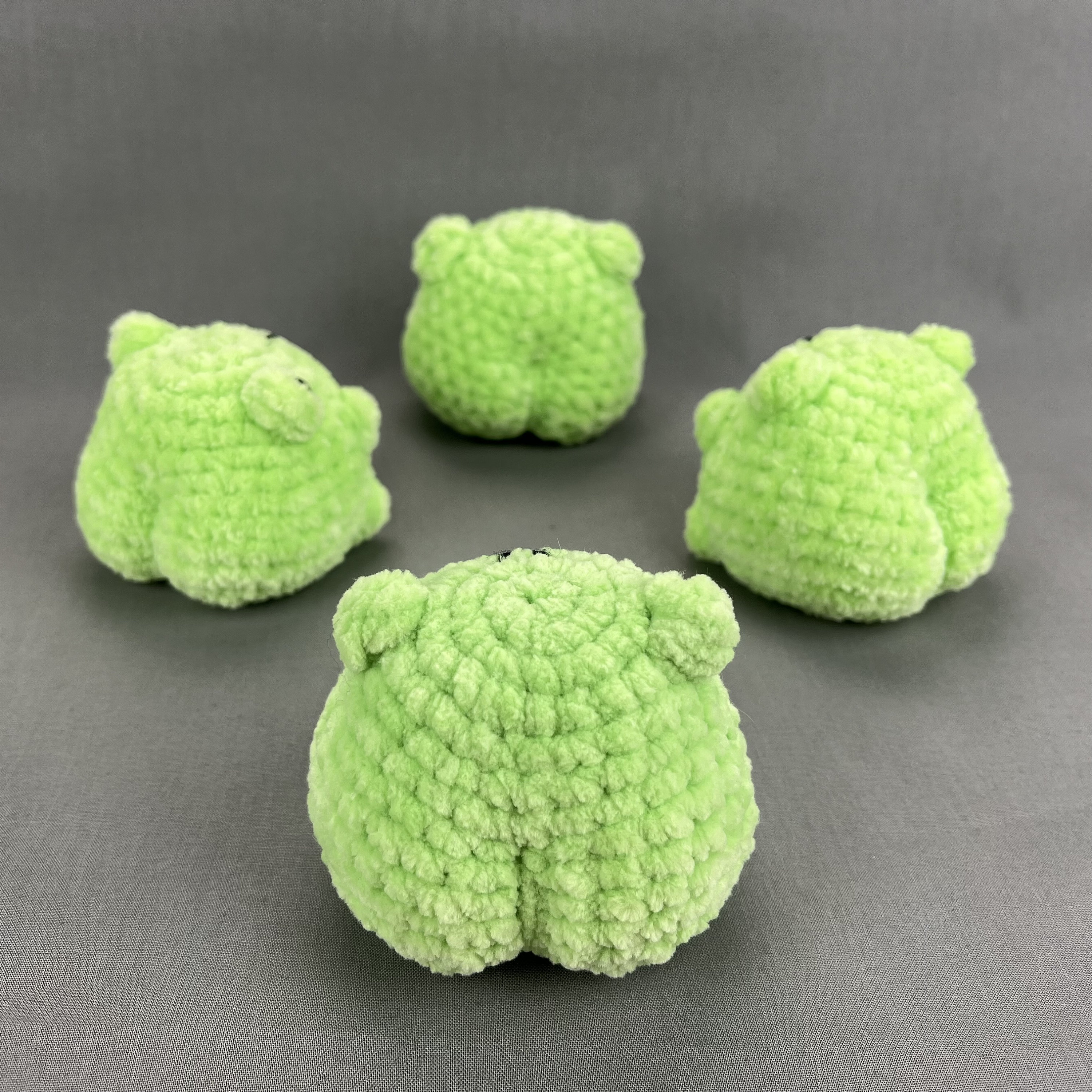 Adorable Plushie Fat Fanny Frog Amigurumi, Stuffed Animal, Cute Gift ...