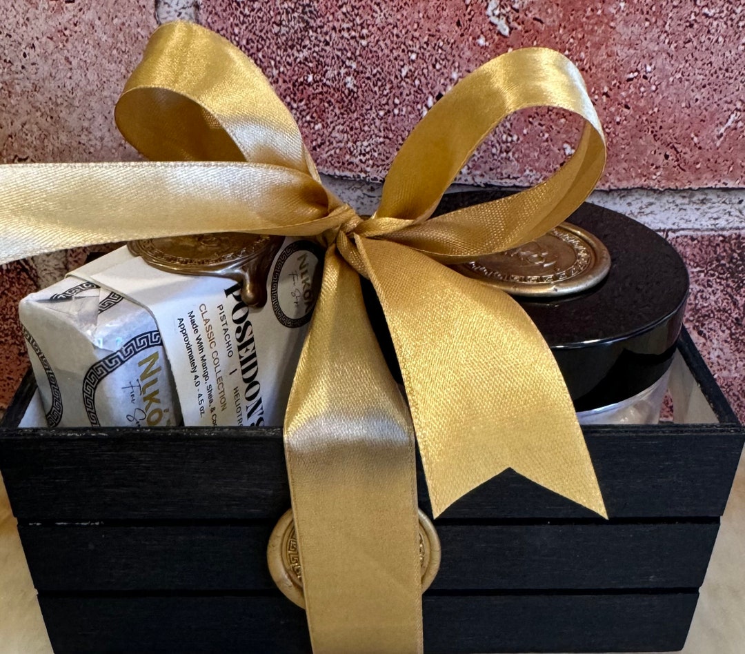 Soap Gift Set, Soap and Sugar Scrub Gift Set, Athena, Poseidon's Realm ...