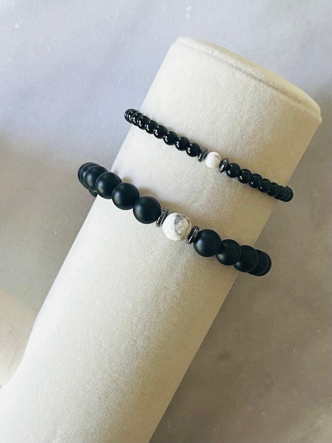 Couples Bracelet Set, Couple Gemstone Bracelets, Matching Bracelets for ...