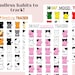 30 Day Habit Tracker Printable With Cute Cats PDF A4 & US Letter, PNG ...