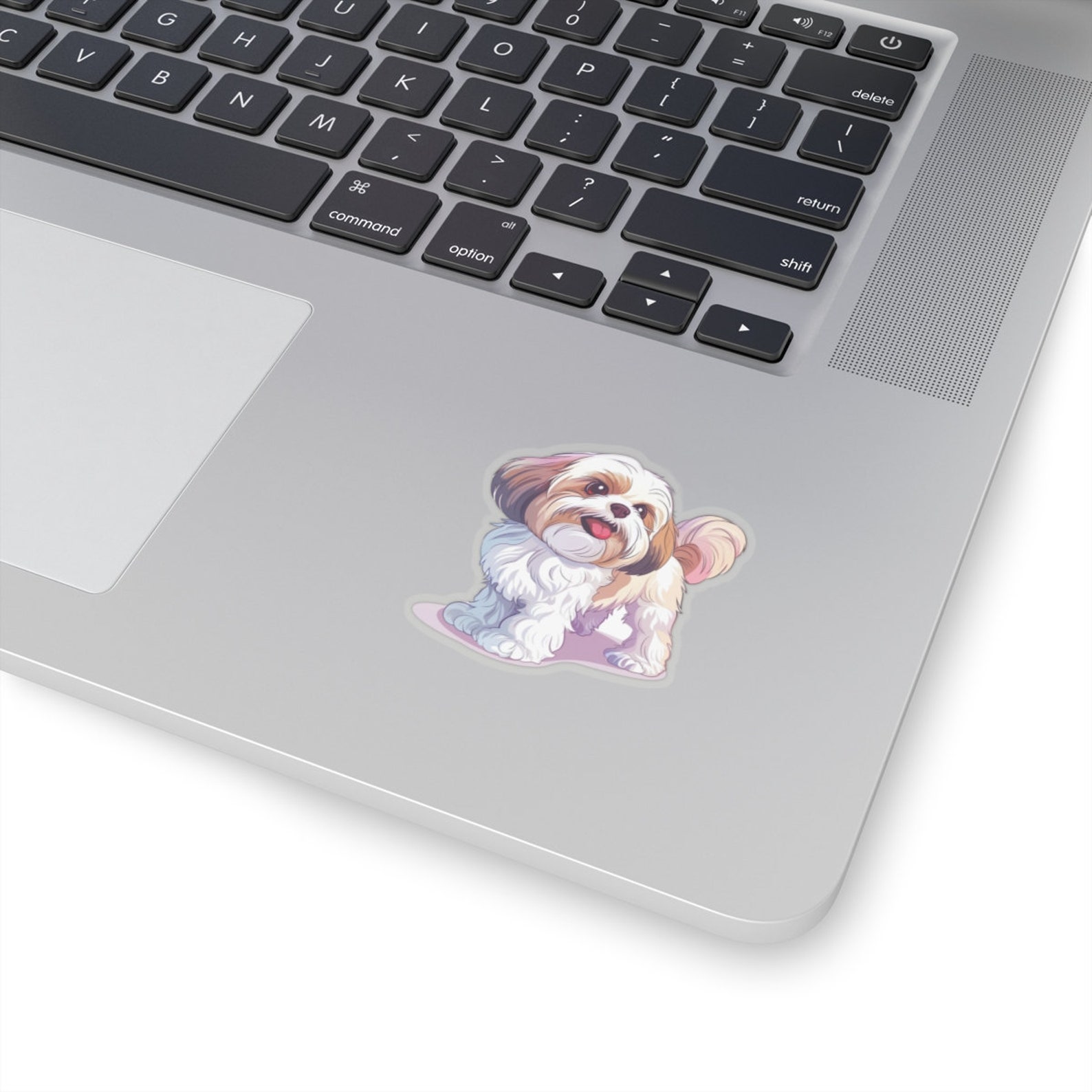 Cute Shih-chon Sticker | Shih Tzu - Bichon Frise Mix Dog Sticker ...