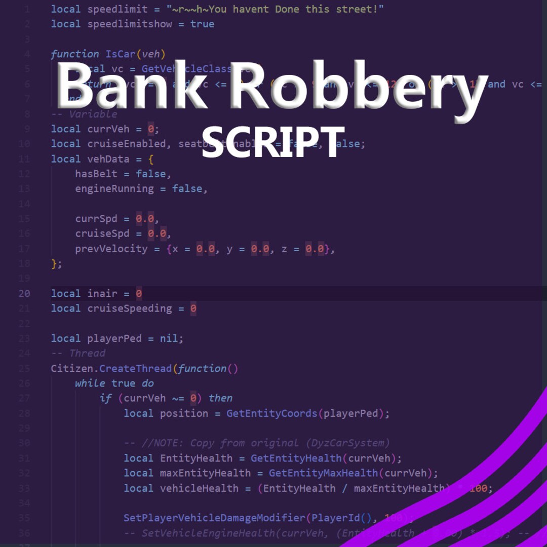 Qbcore Bank Robbery Fivem Scripts Cheap And Efficient Etsy