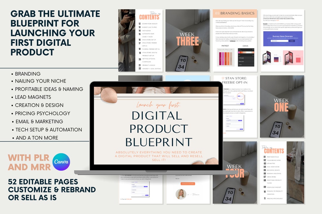 The Digital Product Blueprint with Master Resell Rights the Ultimate ...