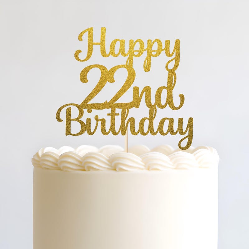 22nd Birthday Decorations - Etsy