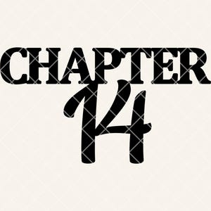 Happy 14th Birthday Sign Cake Topper SVG Bundle - Cheers to 14 Years ...