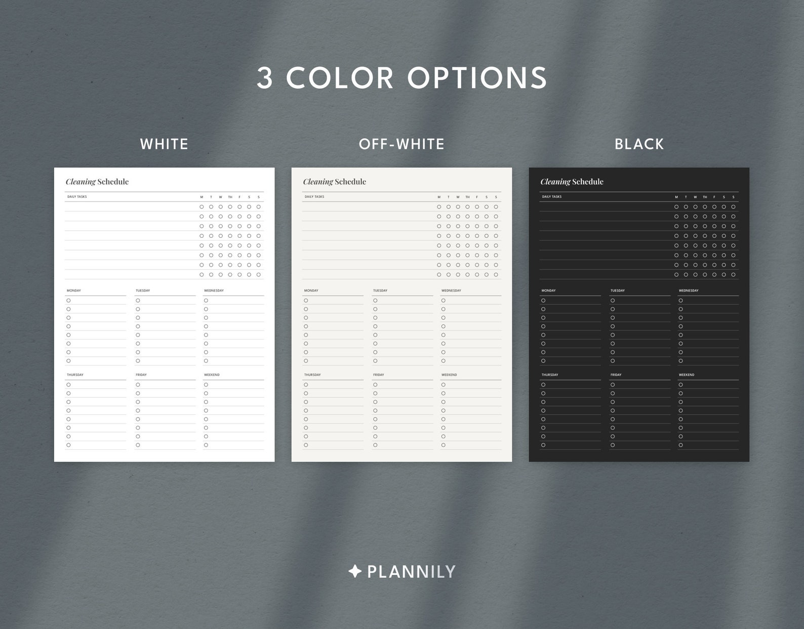 Cleaning Schedule, Cleaning Checklist, Chore Chart Digital Planner ...