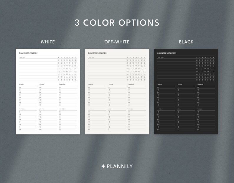 Cleaning Schedule, Cleaning Checklist, Chore Chart Digital Planner ...