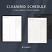 Cleaning Schedule, Cleaning Checklist, Chore Chart Digital Planner ...