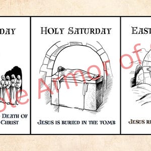 Holy Week Coloring Pages, 9 Catholic Coloring Pages, Printable Easter ...