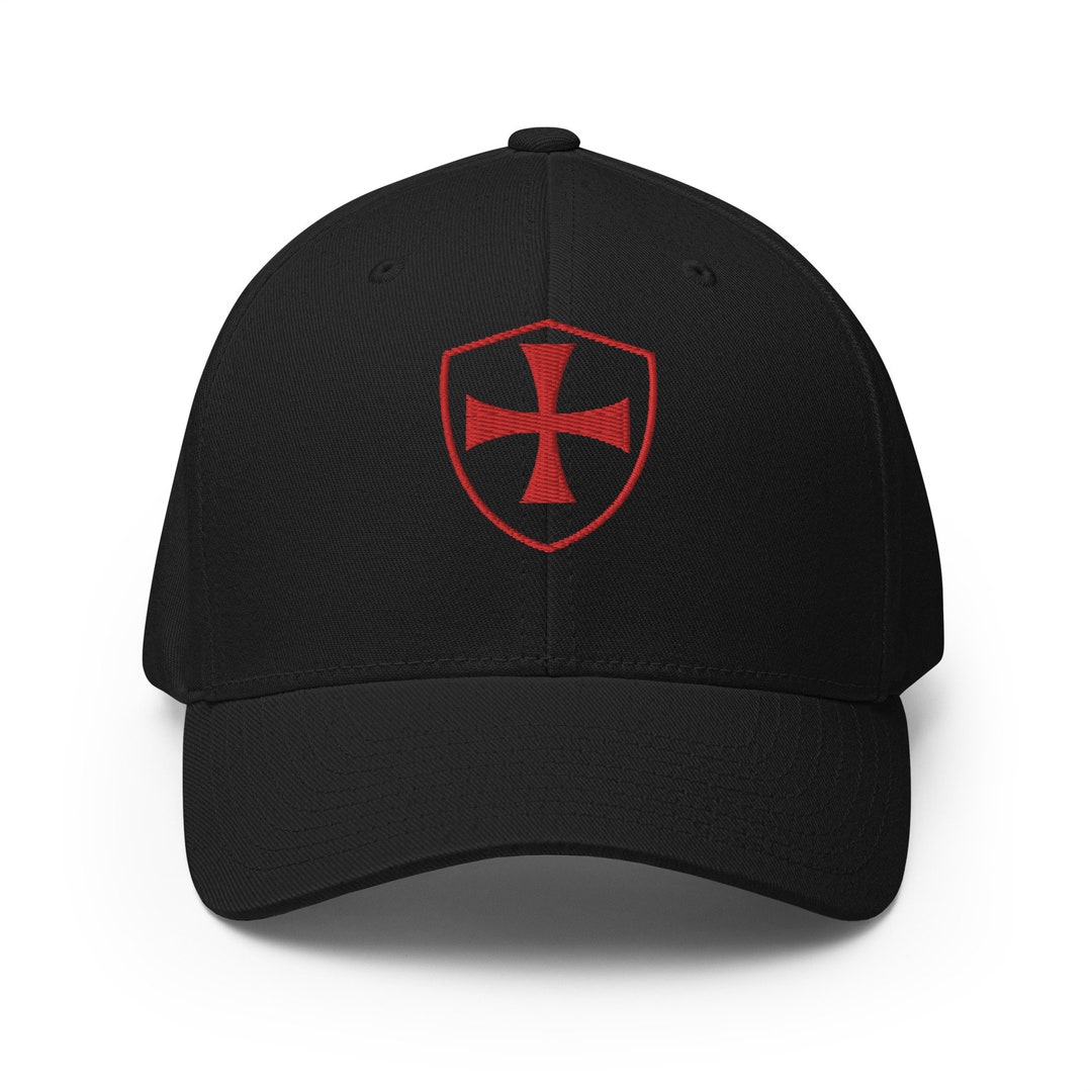 Armor of God Flexfit Hat, Red Cross, Christian, Catholic, Crusader ...