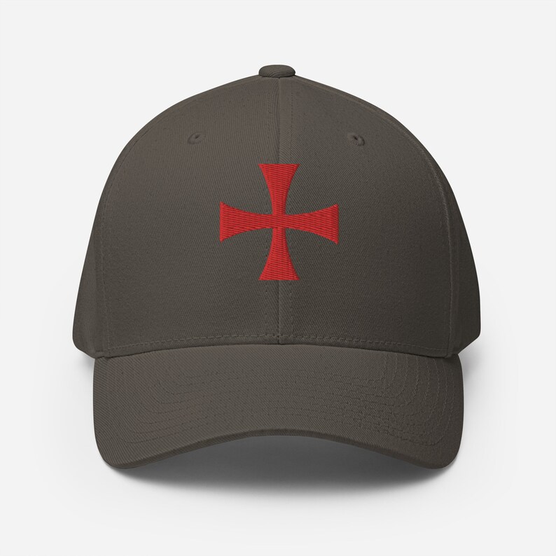 Armor of God Flexfit Hat, Red Cross, Crusader Cross, Ephesians 6, Bible ...