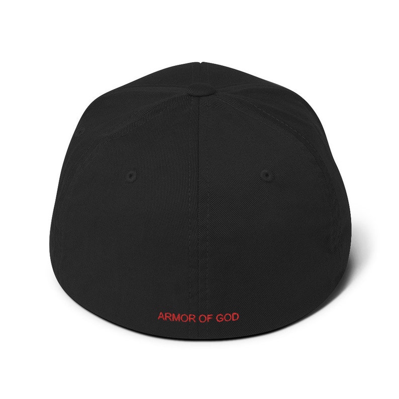 Armor of God Flexfit Hat, Red Cross, Christian, Catholic, Crusader ...