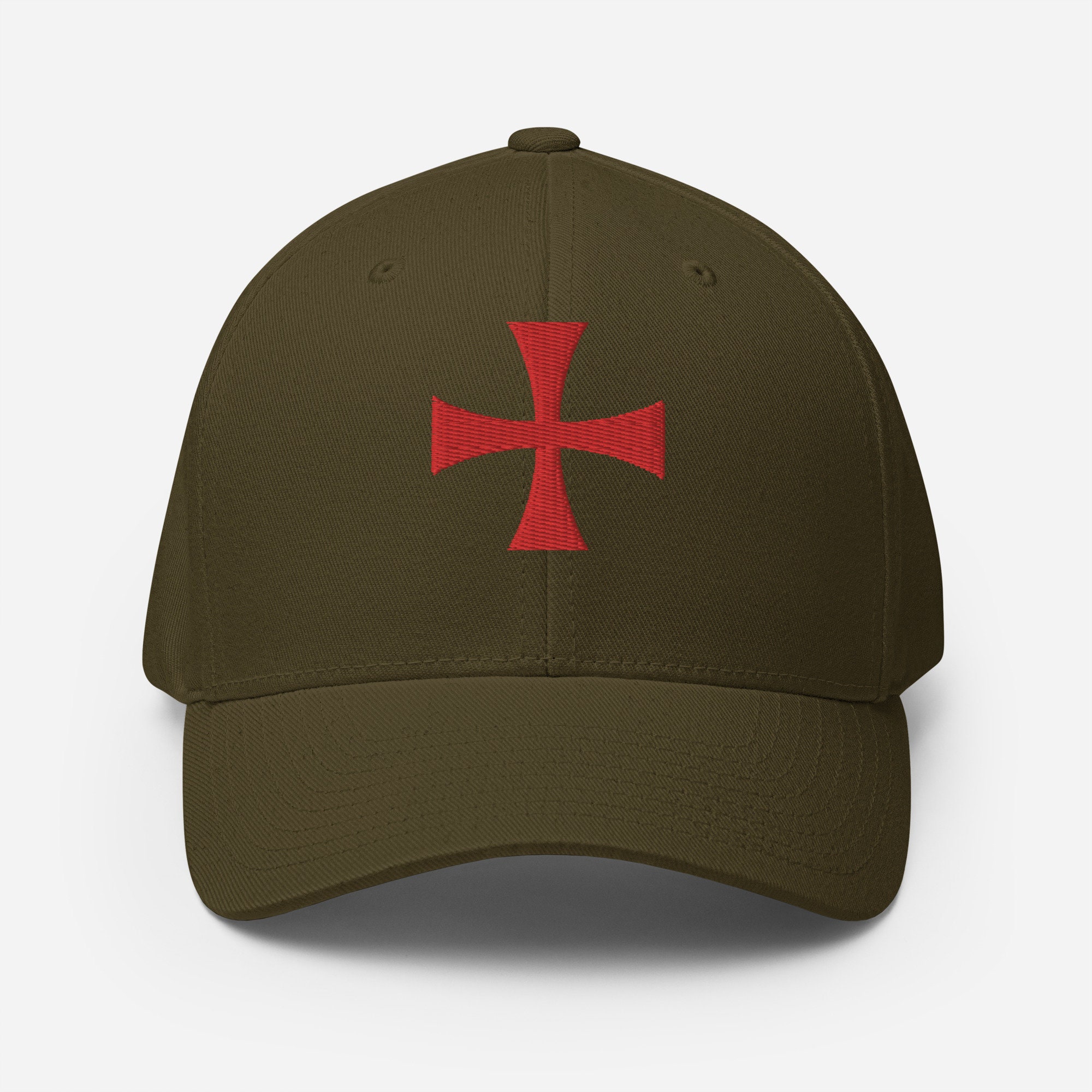 Armor of God Flexfit Hat, Red Cross, Crusader Cross, Ephesians 6, Bible ...